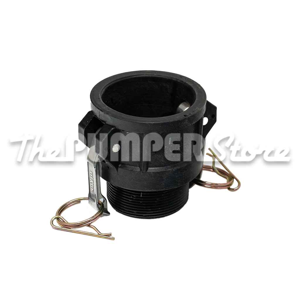 2" Poly Camlock Fitting | Part B | Female Camlock x Male NPT | The ...