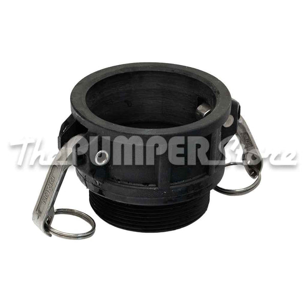 3" Poly Camlock Fitting | Part B | Female Camlock x Male NPT | The ...